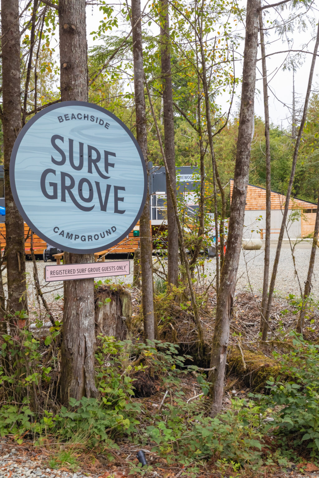 Gorgeous Surf Grove Campground On The Amazing Cox Bay Beach - BestEver ...