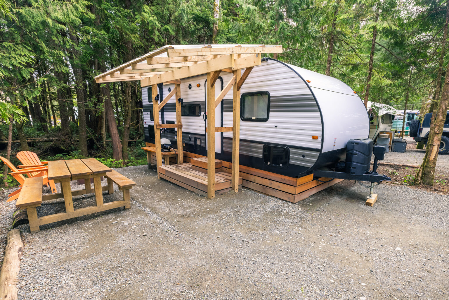 Gorgeous Surf Grove Campground On The Amazing Cox Bay Beach - BestEver ...