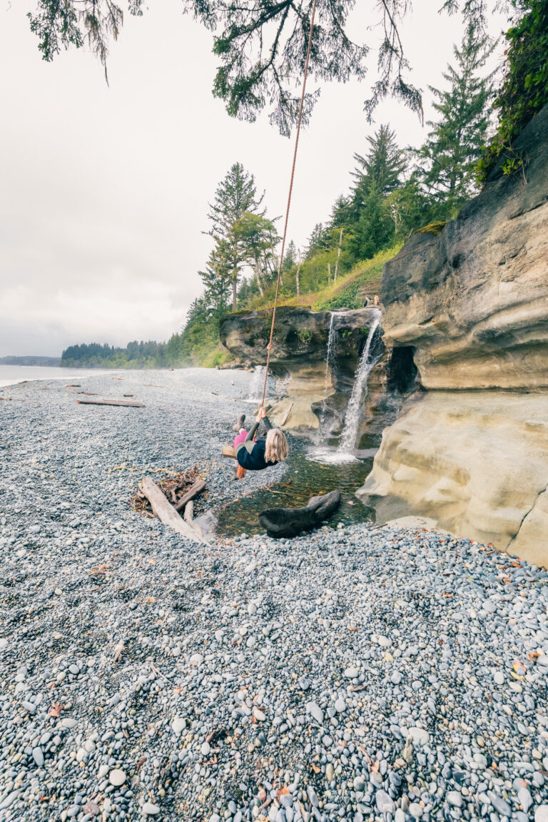 Sandcut Beach: Swing Across And Crawl Under A Waterfall - BestEver.Guide